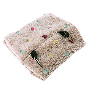 LeerKing Bird Bed, Parakeet Nest House for Cage, Parrot Hanging Hammock Bird Hut Plush House Snuggle Tent for Conure, Lovebird, Cockatiels, Cockatoo, Quaker