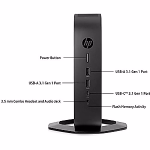 HP t740 Thin Client - AMD Ryzen V1756B Quad-core (4 Core) 3.25 GHz