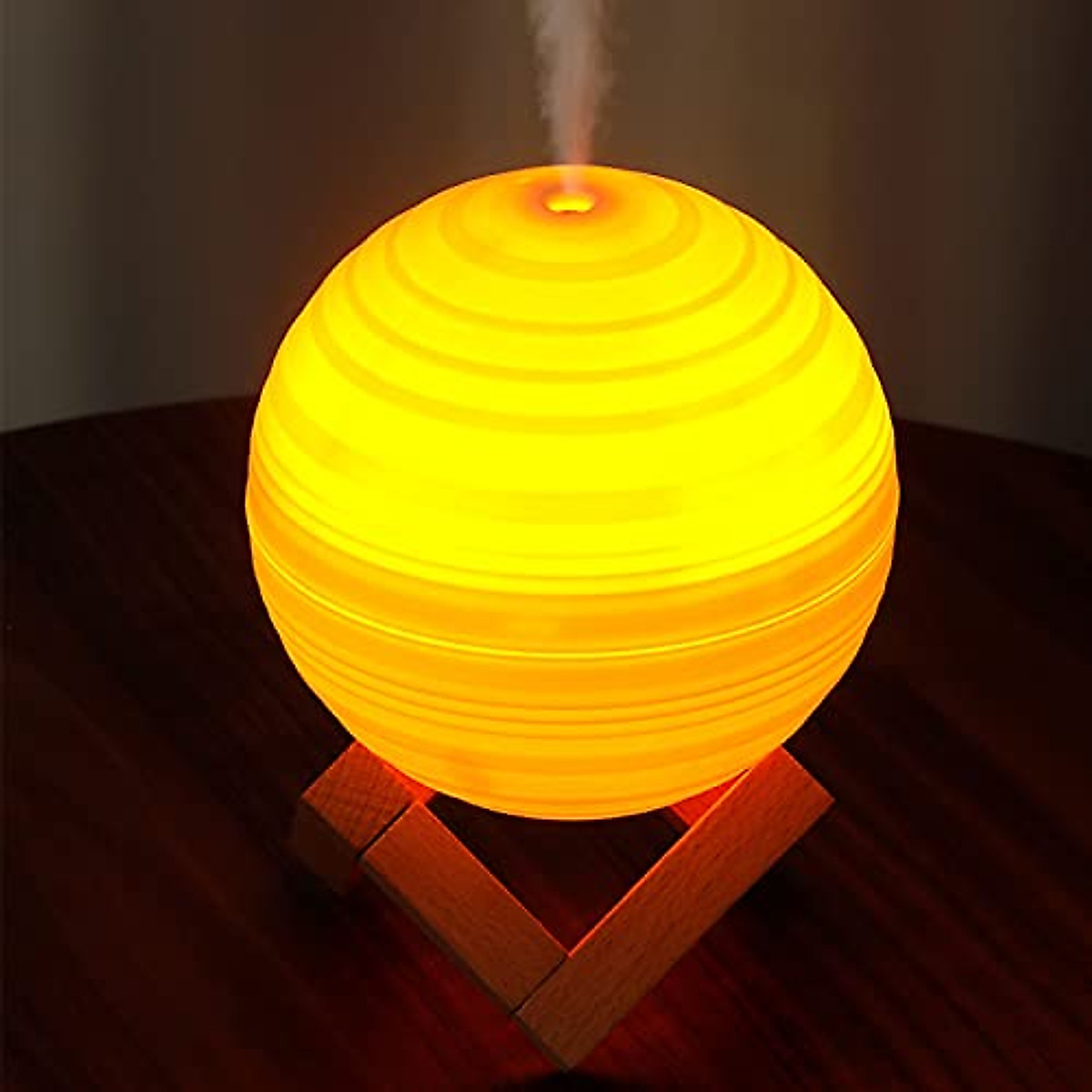 Humidifier Light, Night Light LED Lamp Birthday Gift Glowing USB Rechargeable for Room for Bedsides for Home Decor