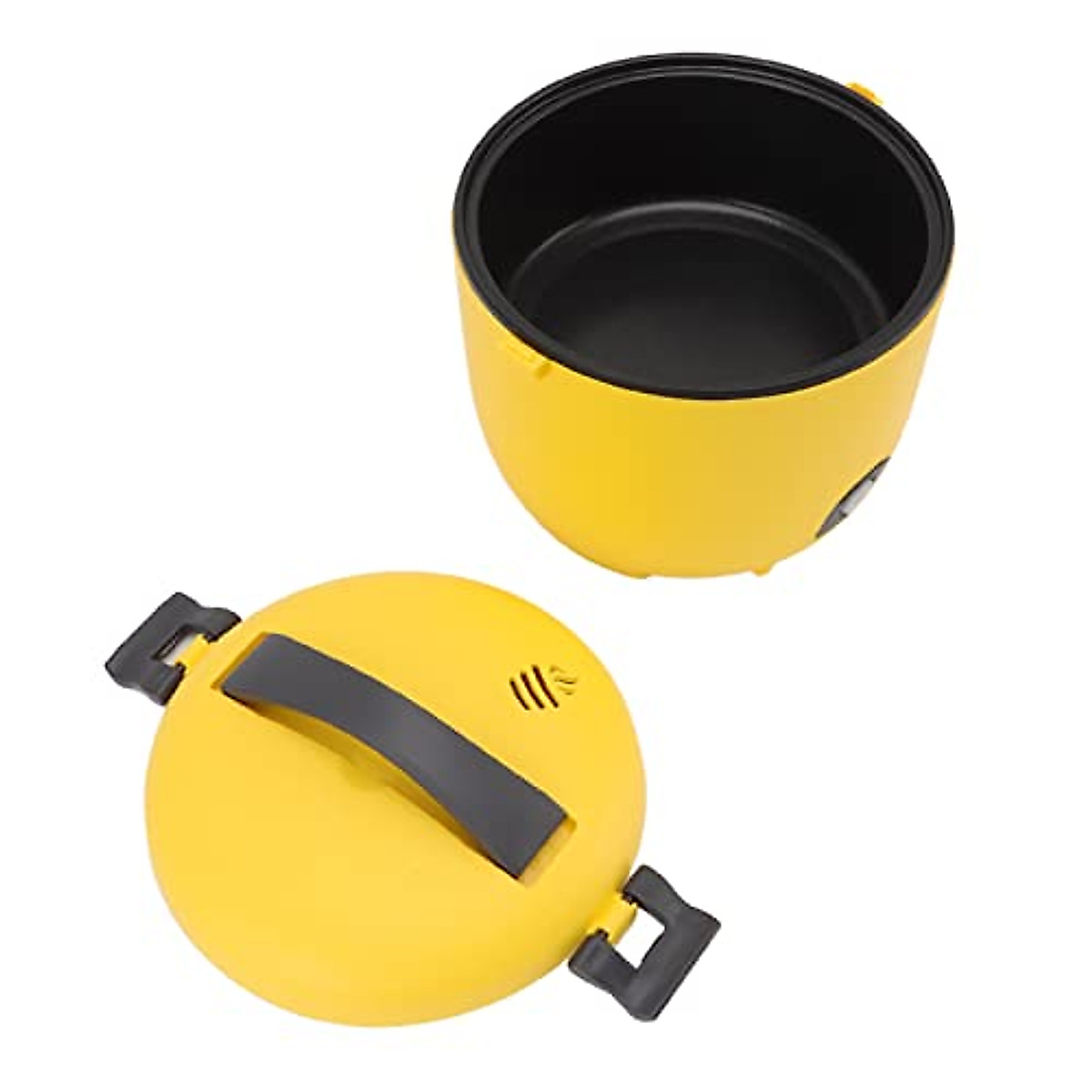 Small Grain Cooker, Inline Heating One Key Operation Stick Mini Rice Cooker Portable for Dormitory Meat Stew (US Plug 110V)