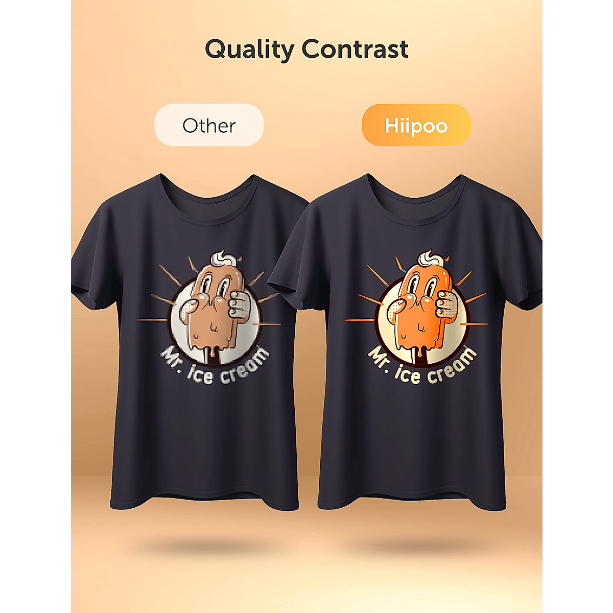 Hiipoo Sublimation Ink Set with 110 Sheet Sublimation Paper 8.5x11” 125G, 2 Pack Teflon Sheet, Heat Tape for EcoTank Inkjet Printer ET-2720 ET-2760 ET-2800 ET-2803 ET-2400 ET-4700 ET-4800 ET-15000