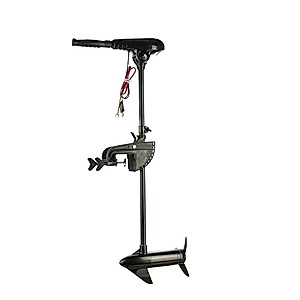 Newport X-Series 55lb Thrust Transom Mounted Saltwater Electric Trolling Motor w/LED Battery Indicator (36" Shaft)