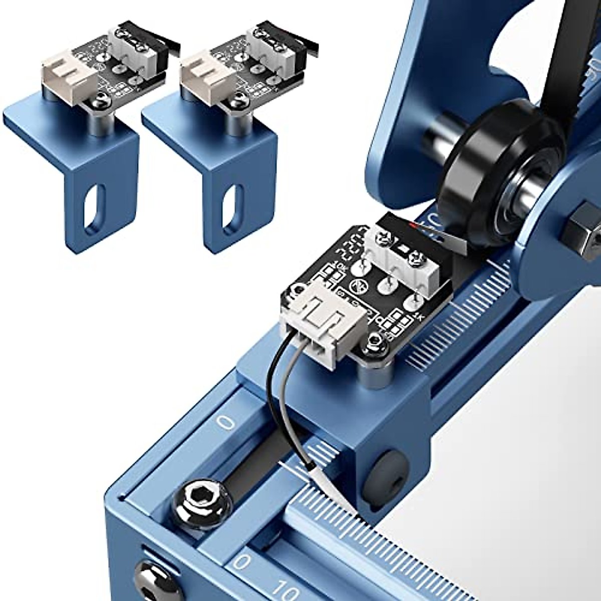 SCULPFUN S9/S10 Laser Engraver Limit Switch Kit, Turn on Homing and Positioning Function, Perfect Match S9/S10 Laser Engraving Machine, Direct Installation Without Additional Accessories