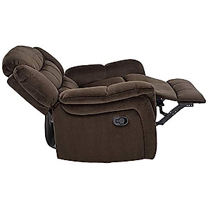 Christopher Knight Home Hawthorne Glider Recliner, Chocholate