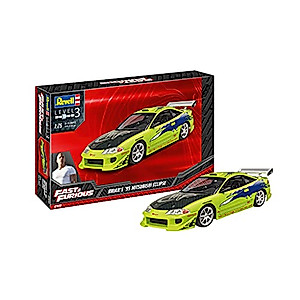 Revell 07691 Brian's 1995 Mitsubishi Eclipse (Fast & Furious) 1:25 Scale Model Kit