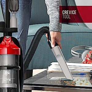 Dirt Devil Endura Lite Bagless Vacuum Cleaner, Small Upright for Carpet and Hard Floor, Lightweight, UD20121PC, Red