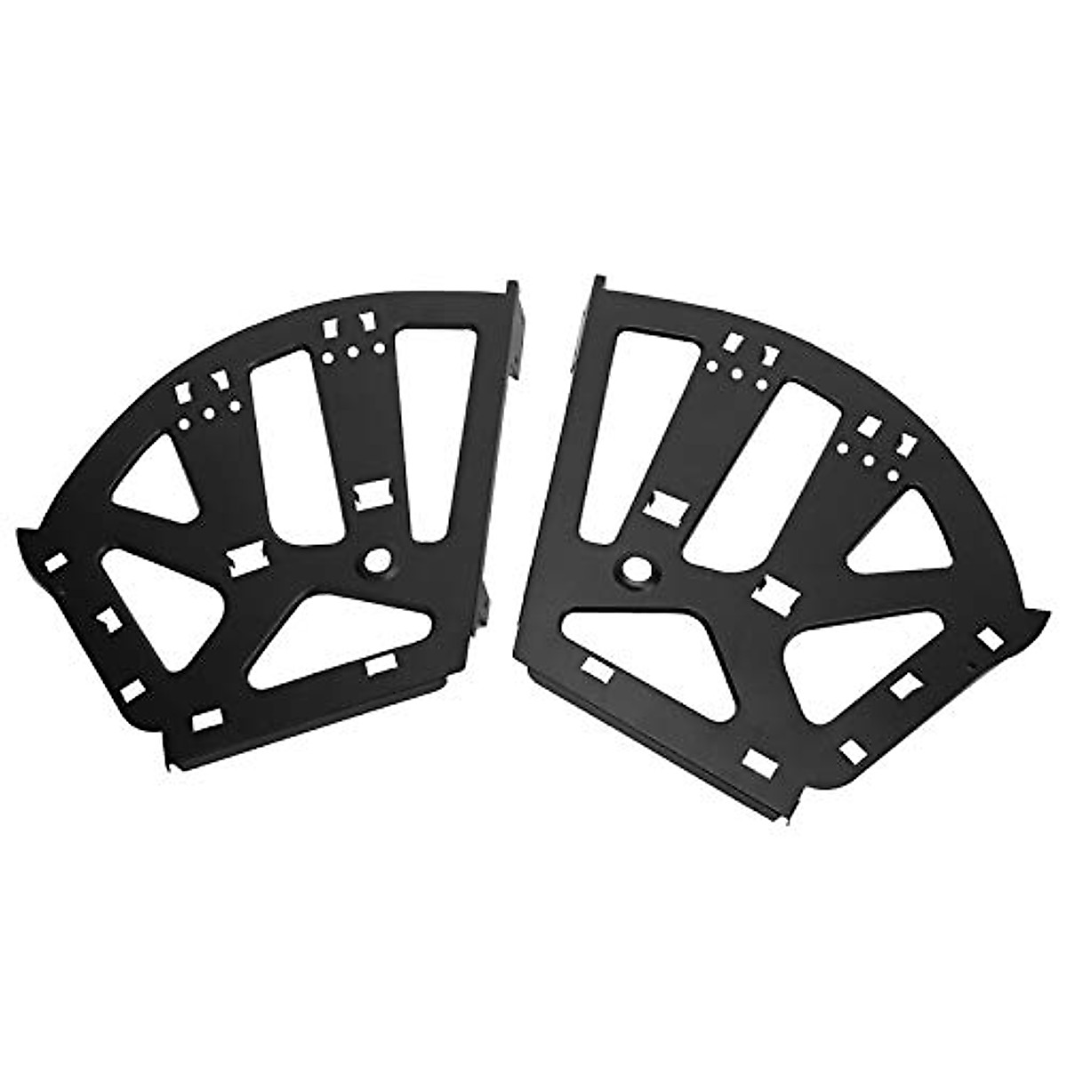 Tiiyee Shoes Cabinet Hinge, Cold Rolled Steel 3 Layers Shoe Drawer Flip Rack Accessory Shoe Cabinet Flip Frame Shoe Cabinet Dump Rack Cabinet Flip Rack for Home Shoe Rack Accessories Black