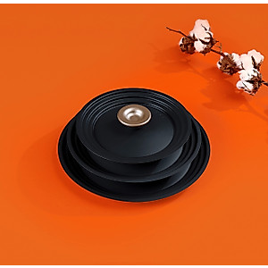 Meyer Accent Series Stainless Steel Universal Pots and Pan/Cookware Lid, Medium