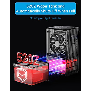 Dehumidifier, MORFY 52OZ Small Dehumidifier for Bedroom Bathroom RV with Auto Shut Off, Portable Quiet Dehumidifiers for Room Home Closet Laundry Room