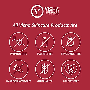 Visha Skincare Cheek 2 Feet 4 in 1 Body Spray for Men and Women, Decreases Bumpy Skin and Shave Bumps, Blemishes and Sweat Rashes, Aluminum Free Deodorizing Mist for Daily Use and After Workout 4fl oz