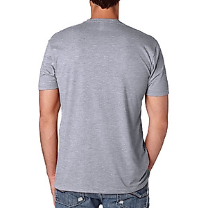 N6210 Next Level Men's CVC Crew - Dark Heather Gray - Large
