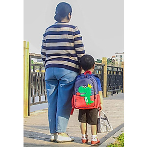 POWOFUN Kids Preschool Kindergarten Backpack Lightweight Cool Cute Cartoon Travel Backpack With Lunch Bag For Boys Girls