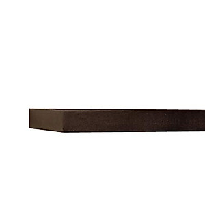 InPlace Shelving, Espresso Lewis Hyman 9084650 Floating Wall Shelf, 48 Inch Wide by 2-Inch High, 48 in W x 10.2 in D x 2 in H