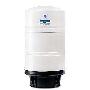 iSpring T20M 20 Gallon Pre-Pressurized Tank for Reverse Osmosis (RO) Systems with 14 gallons of Water Storage Capacity, 20, White