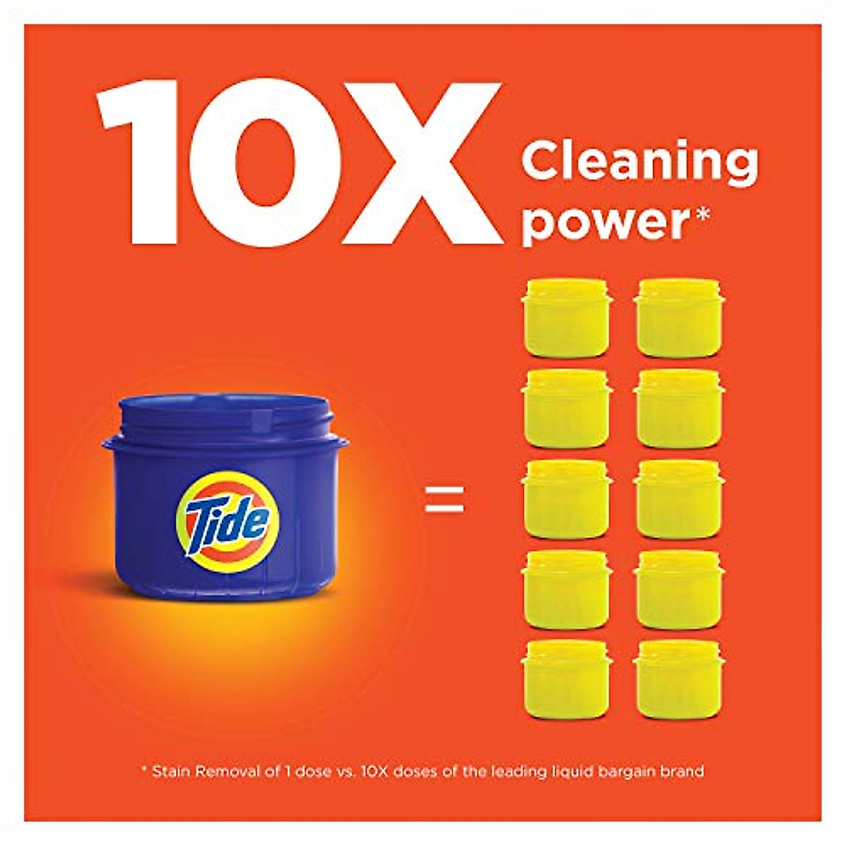 Tide Ultra Liquid Laundry Detergent (PGC00471), Original Scent, 10 Fl Oz