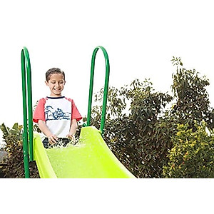 Outdoor Slide, Playground Slide, Plastic Slide for Playground, Playset Slide, 8 Ft Slide for Swing Set, 8ft Deck Slide, Indoor/Outdoor Backyard Slide for Kids Ages 3-8