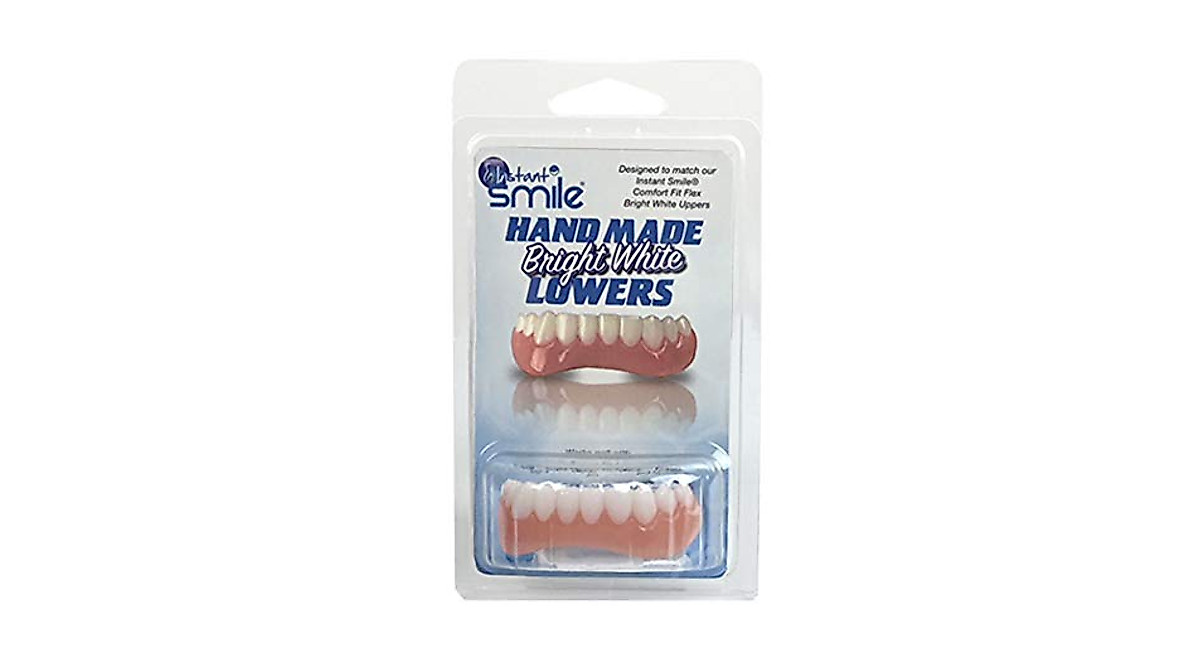 Instant Smile Bright White Lower Veneer for Perfect Teeth