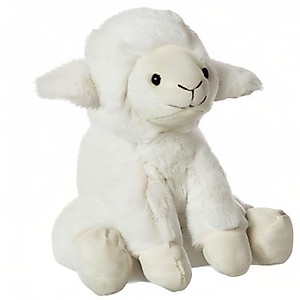 Apricot Lamb Toys Plush Cream Lamb Sheep Stuffed Animal with Fluffy Soft Ears (Cream Lamb, 8 Inches)