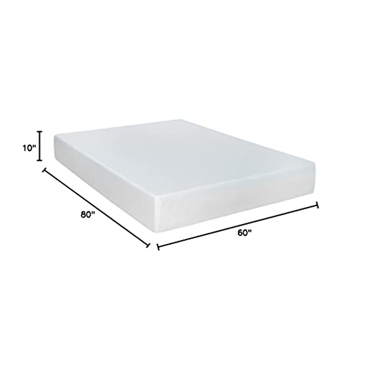 Primo International Super Divine Plush Mattress, Queen, White