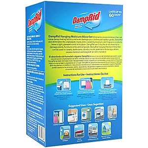 DampRid 42 oz. Fragrance Free Hanging Bag (3-Pack)