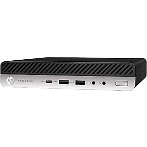 HP ProDesk 600G4 Micro Desktop Computer | Hexa Core Intel i5 (3.2) | 16GB DDR4 RAM | 250GB SSD Solid State | Windows 11 Professional | Home or Office PC (Renewed)