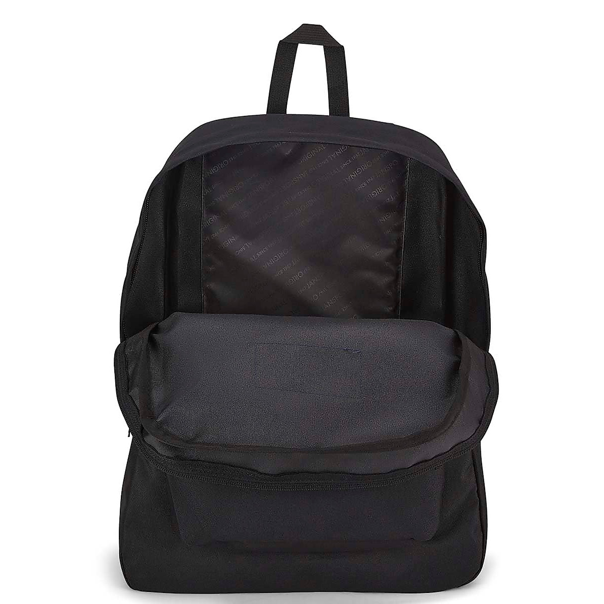 JanSport SuperBreak One School Backpack for Girls, Boys, Black - Durable, Lightweight Bookbag for Teens with 1 Main Compartment, Front Utility Pocket with Built-in Organizer - Premium Backpack