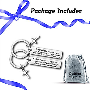 Godparent Gift from Godchild Godmother Proposal Gift Christening Gift First Communion Keychain for Godmother Godfather Godparents Announcement Gift Appreciation Godparent Gift Fathers Mothers Day Gift