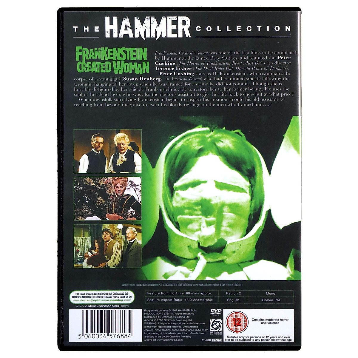 Frankenstein Created Woman [DVD] [1967] [UK Import]