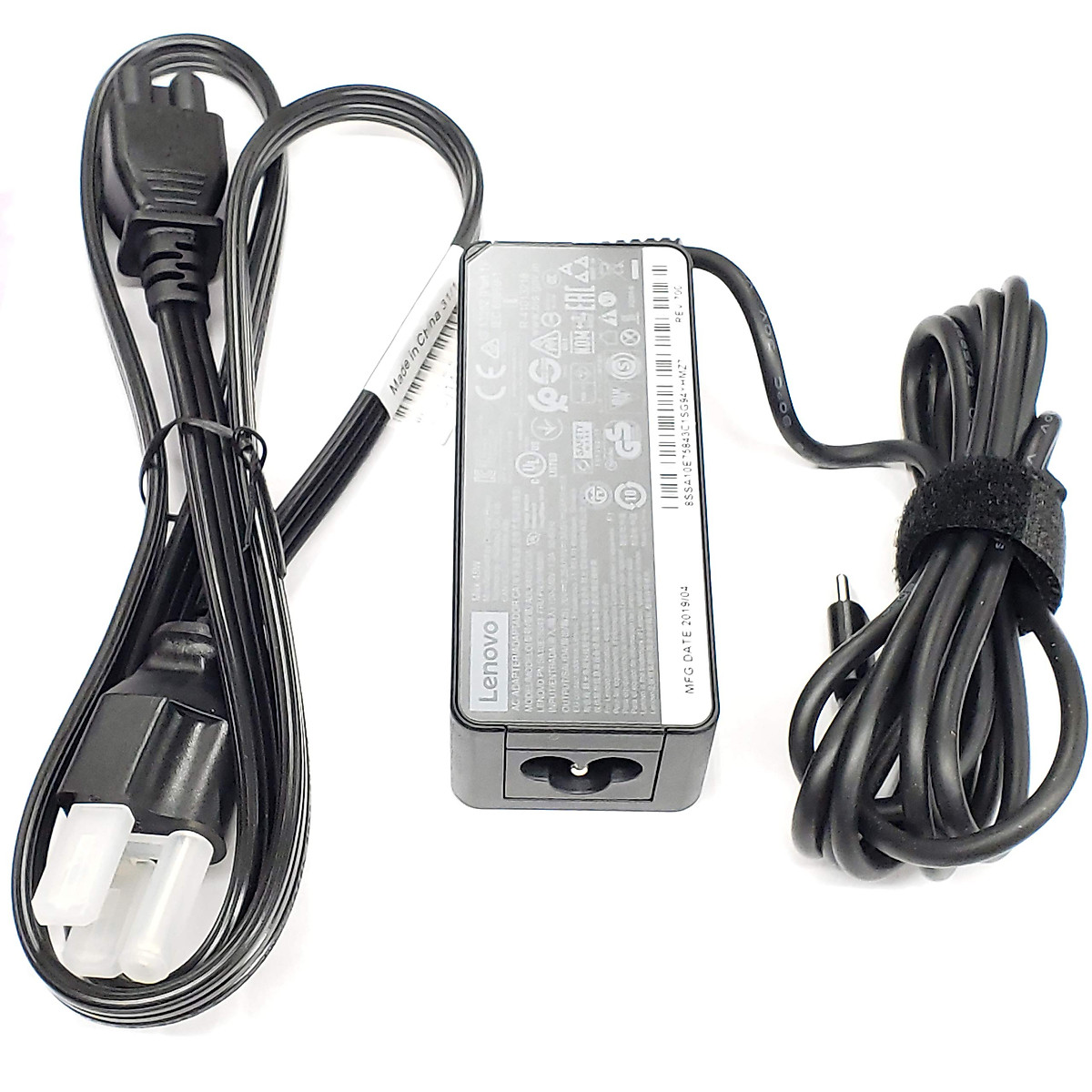 Laptop Charger 45W watt USB Type C AC Power Adapter - ThinkPad Yoga Miix,X280 T480 T480s T580 E480,MIIX5 Pro,X1 Carbon 2017 2018,X1 Tablet