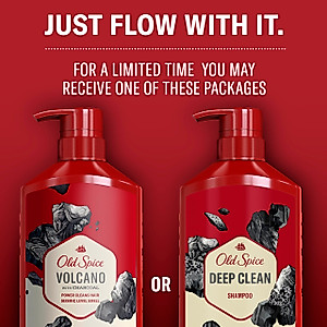 Old Spice Charcoal Shampoo for Men, Volcano, 22 Fl Oz