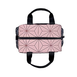 IXUNFOC Anime Lunch Box, Girls Reusable Lunch Box Durable Adults Lunch Bag Bento Box Bag for Travel Beach Camping Picnic (1)