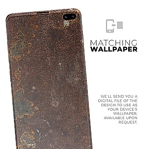 DesignSkinz Rustic Textured Surface V3 Protective Vinyl Decal Wrap Skin Cover Compatible with The Samsung Galaxy S20 (Screen Trim & Back Glass Skin)