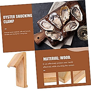 VOSAREA 1pc Handguard Seafood Opener Tool Oyster Shucking Hand Guard Non- Slip Oyster Knife Decorating Tools Cookie Decorating Tools Kitchen Utensil Set Hand Protector Kitchen Gadget Tray
