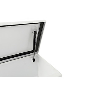 DEE ZEE 8760S 60" Side Mount White Steel Tool Box