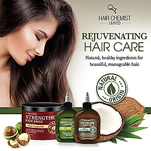 Hair Chemist Macadamia Oil Revitalizing Combo - Shampoo 10 ounce and Conditioner 10 ounce