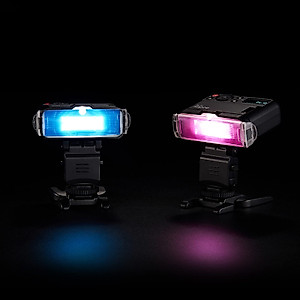 GODOX MF12 TTL 12W Macro Flash,2.4G Wireless Control Built-in 3.7V Lithium Battery Speedlite and Off-Camera TTL Speedlight Compatible with Canon Nikon Sony Fuji Olympus Panasonic with USB Light