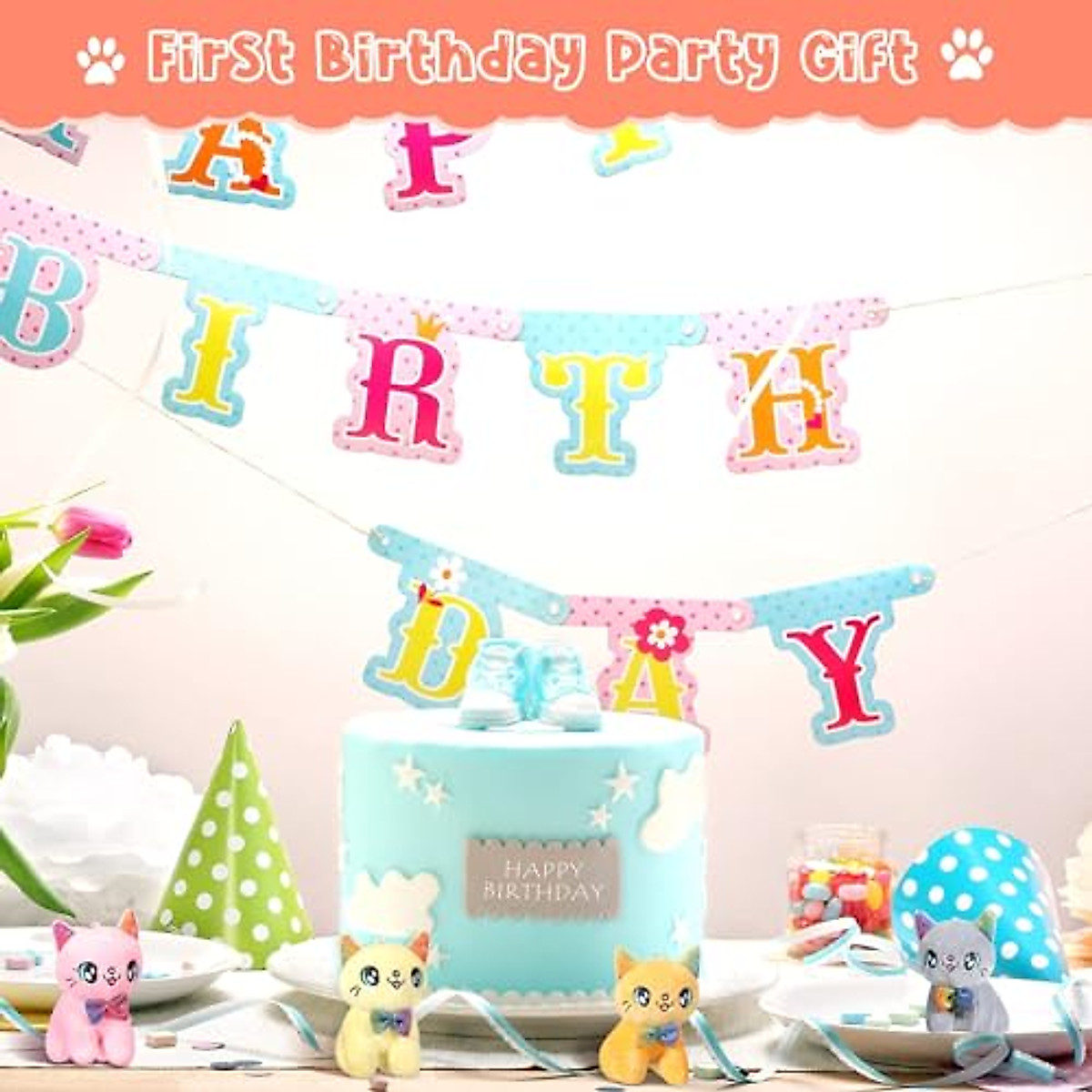 Chalyna 12 Pcs Cute Stuffed Animal Toy 4 Inch Mini Plush Mermaid Tiger Turtle Puppy Pig Alpaca Cat Ornaments Stuffed Doll Keychain Handbag Pendant for Birthday Party Favors DIY Home Decor(Cat Style)