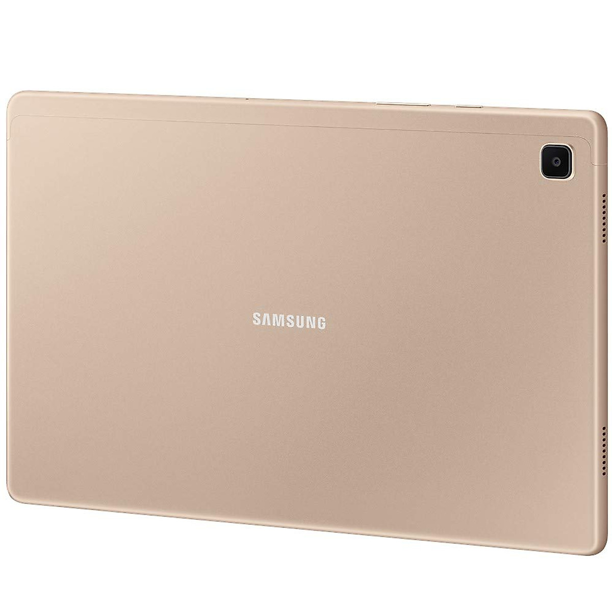 SAMSUNG Galaxy Tab A7 10.4" 2020 (64GB, 3GB) Wi-Fi Only Android 10 One UI Tablet, Snapdragon 662, 7040mAh Battery, SM-T500 (64GB SD Bundle, Gold)