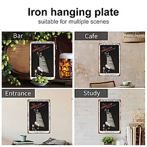 The Changeling Professional Tin Poster- Ideal Wall Decor for Bars, Cafes, Offices, Restaurants, Homes, Gardens, Shops, Clubs - 12 X 8 Inches