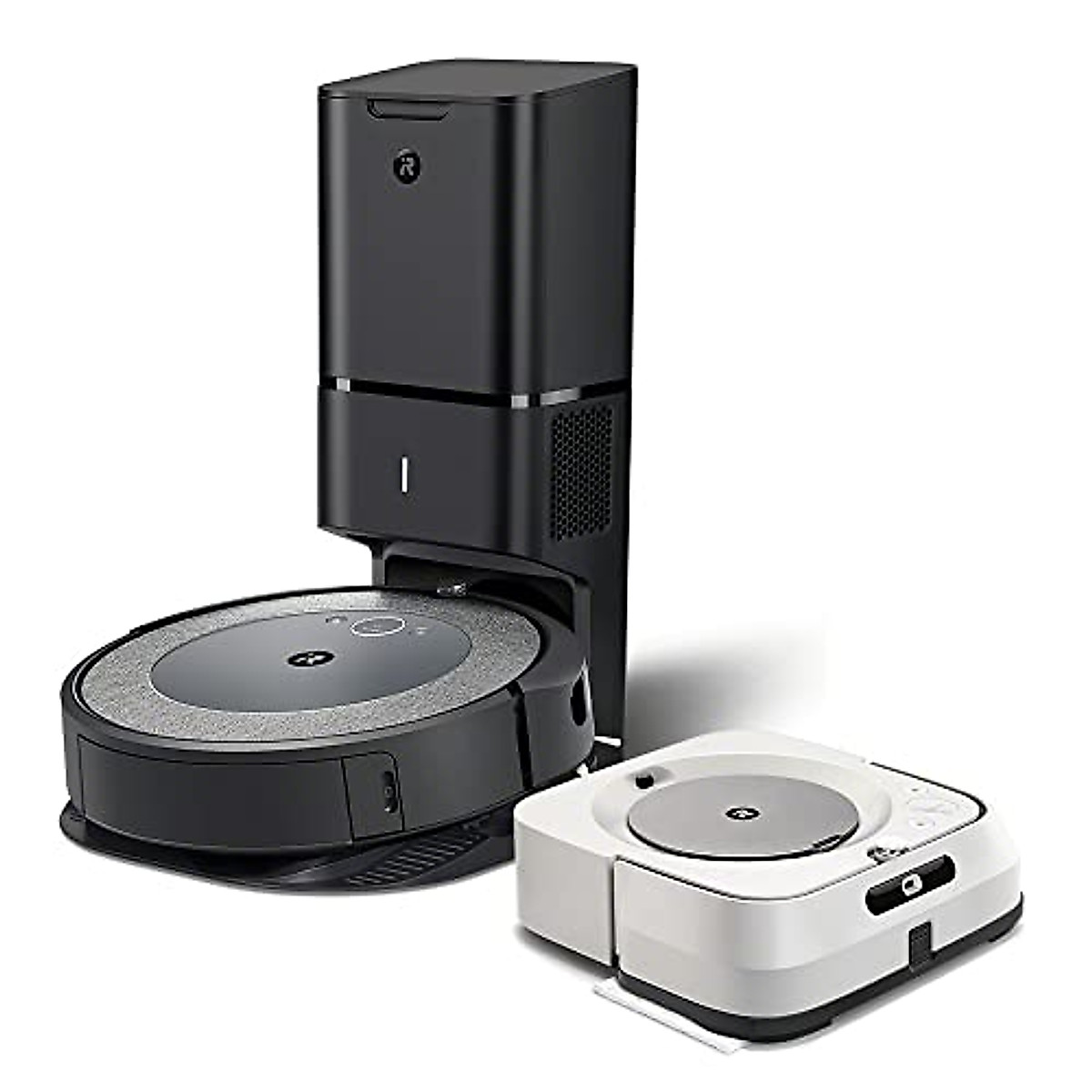 iRobot Roomba i3+ (3550) Robot Vacuum with Braava Jet M6 (6110) Ultimate Robot Mop- Wi-Fi Connected