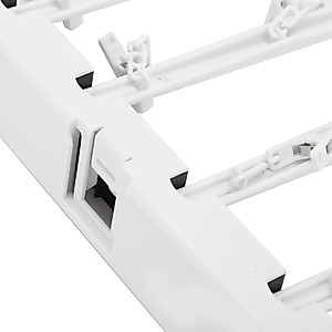 COSMICROWAVE Drying Rack Clothing Wall Mounted,Drying Rack Clothing Collapsible, Push Type Foldable Socks Underwear Storage Rack Multifunction Wall Mounted Drying Holder