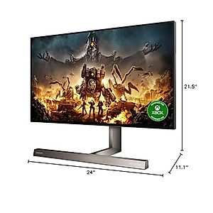 PHILIPS Momentum 279M1RV 27" HDR 600 Gaming Monitor with Nano IPS, 4K @ 120Hz (PC up to 144Hz), 1 ms, USB-C PD 65 Watts, NVIDIA G-SYNC/Gaming Console Compatible, Ambiglow, 4Yr Advance Replacement