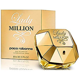Lady Million by Paco Rabanne Eau De Parfum Spray 2.7 Fl Oz (Women), Pack of 1