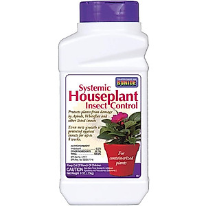 Bonide (BND951 - Systemic House Plant Insect Control, 0.22% Imidacloprid Insecticide (8 oz.), White (4)