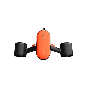 Geneinno S2, Underwater Scooter Dual Propellers with Compatible with GoPro, Orange