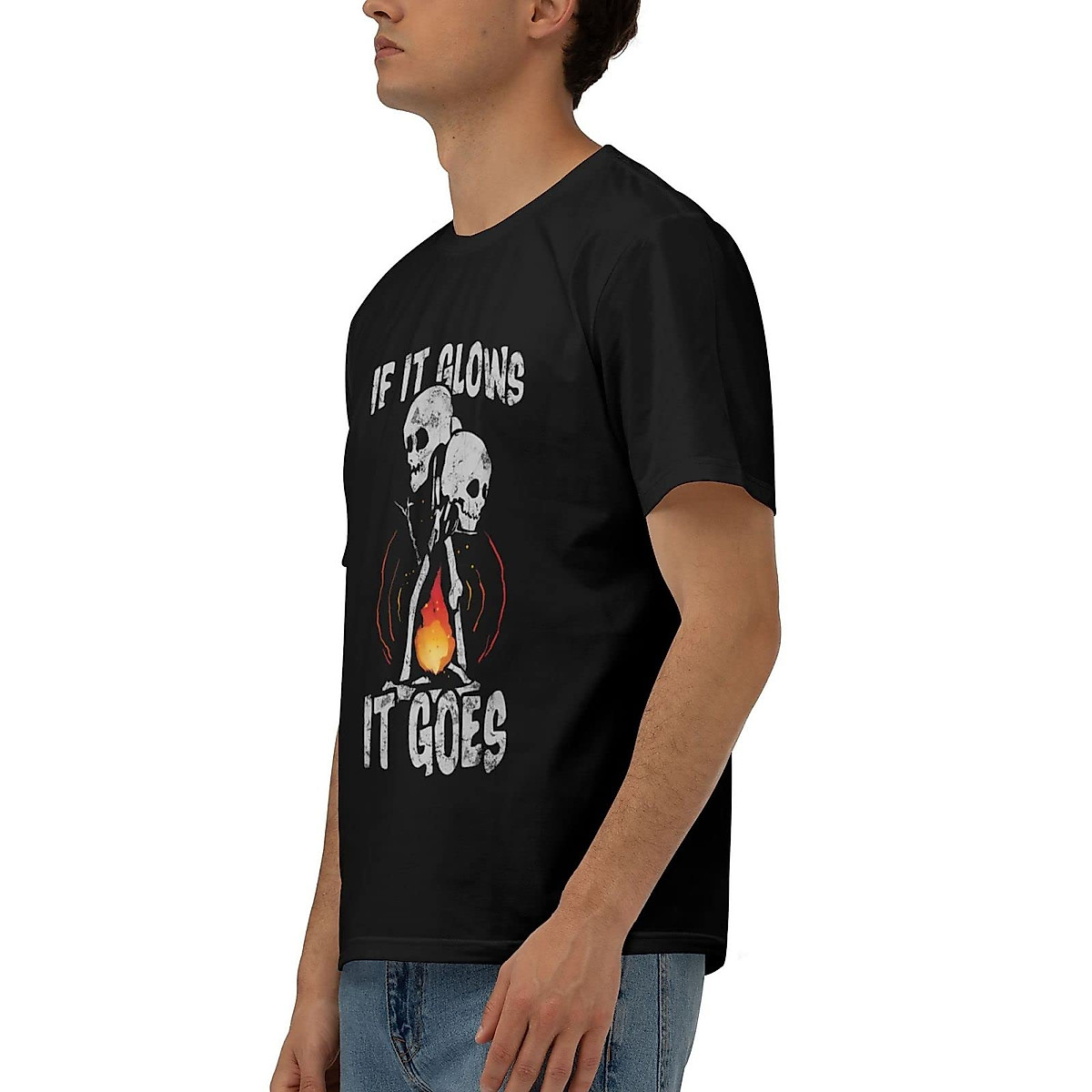 Dead by Game Daylight T-Shirt Mens Funny Tshirt Crew Neck Tee Shirt Fashion T Shirts Custom Tops Medium Black