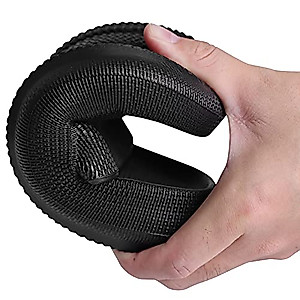 WYSBAOSHU Kid's Cloud Slides Girls Boys Pillow Slippers Comfort Non-Slip Thick Sole Slippers Summer Beach Shoes Black 4 Big Kid