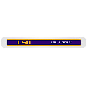 Siskiyou Sports NCAA LSU Tigers Unisex Travel Set Toothbrush and Travel Case, White, One Size