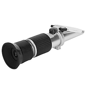 Easy to Use Concentration Meter, High Safety Factor Refractometer, for Liquid Sugar Test Measure Sugar Content Measure Sweetness Refractive Index