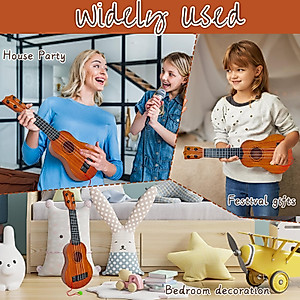 Kids Toy Ukulele Guitar,17 Inch Classical Guitar Musical Toy,4 Strings Guitar Ukulele Educational Learning Toy for Toddlers and Preschoolers